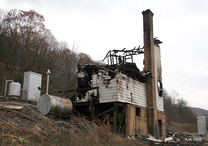 SO Tower's Fire Damage | Conrail Photo Archive