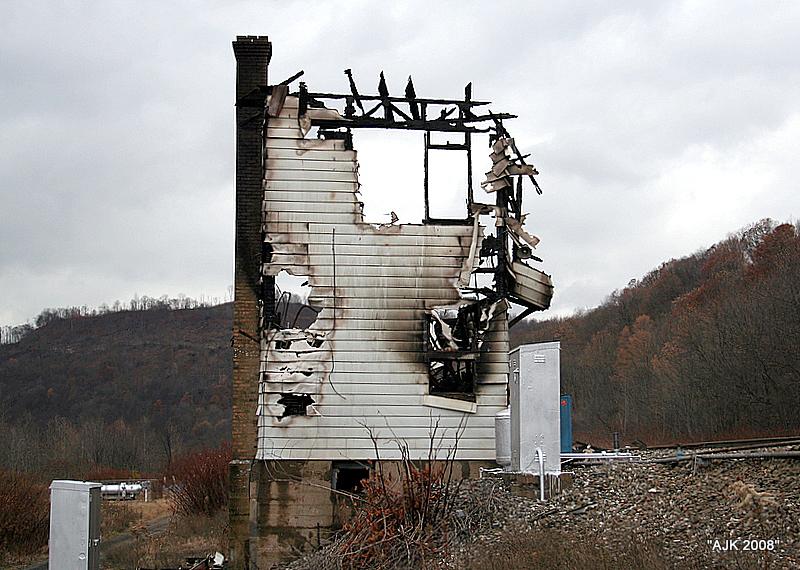 SO Tower's Fire Damage | Conrail Photo Archive