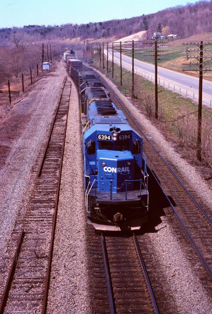 CR 6394 Hoffmans NY Apr 1978 | Conrail Photo Archive