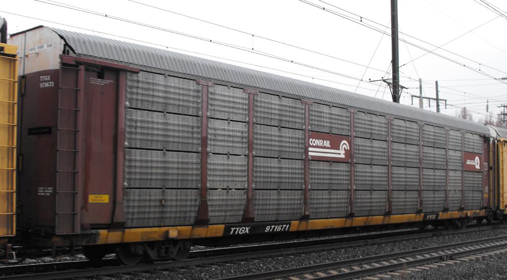 TTGX 971671-Rack Class ML2L | Conrail Photo Archive