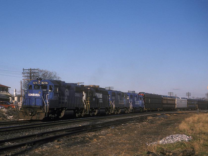 CR 8276 Camp Hill PA, 12/21/1986 | Conrail Photo Archive