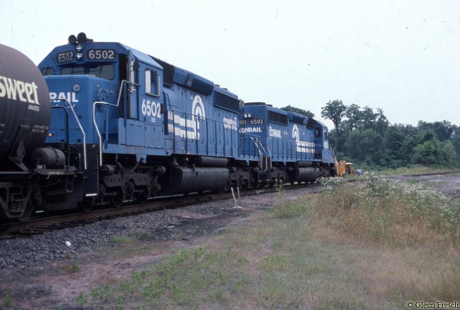 CR 6502 at Perkiomen Jct, PA, 8/1995 | Conrail Photo Archive