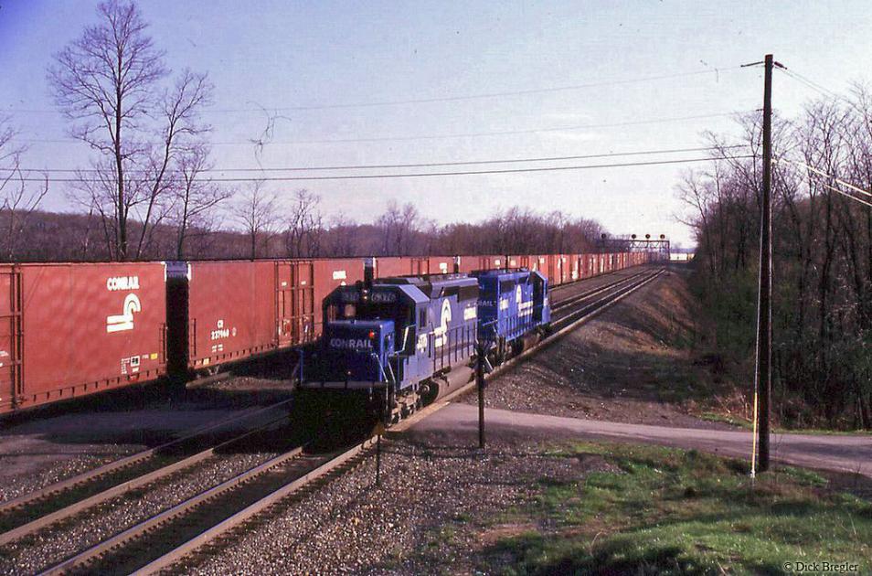 CR 6376 at the Brickyard in Altoona, 1993 | Conrail Photo Archive