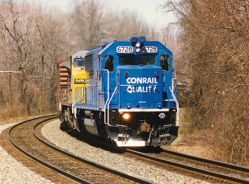 CR 6728 Plymouth, OH 04-26-1997 | Conrail Photo Archive