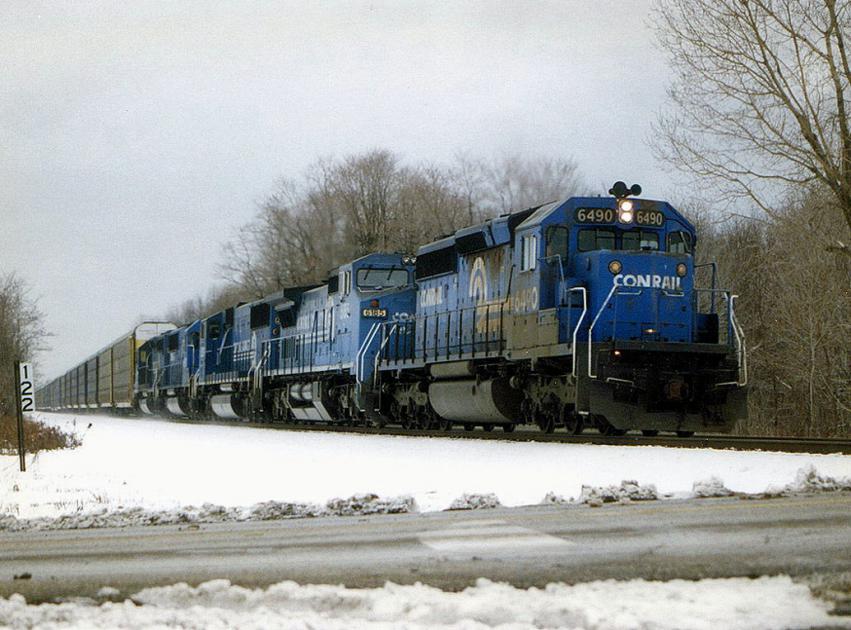 CR 6490 at North Kingsville, Ohio | Conrail Photo Archive