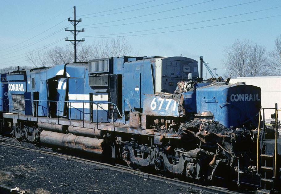 CR 6771 Collinwood, OH 03-10-1979 | Conrail Photo Archive