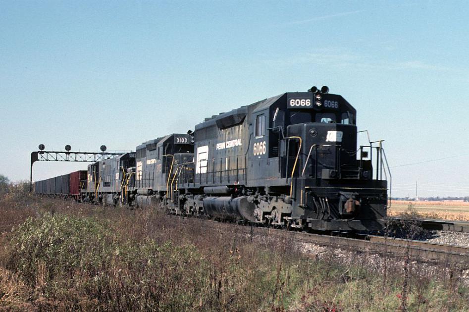 CR 6319 PC 6066 Orrville, OH 11-16-1976 | Conrail Photo Archive