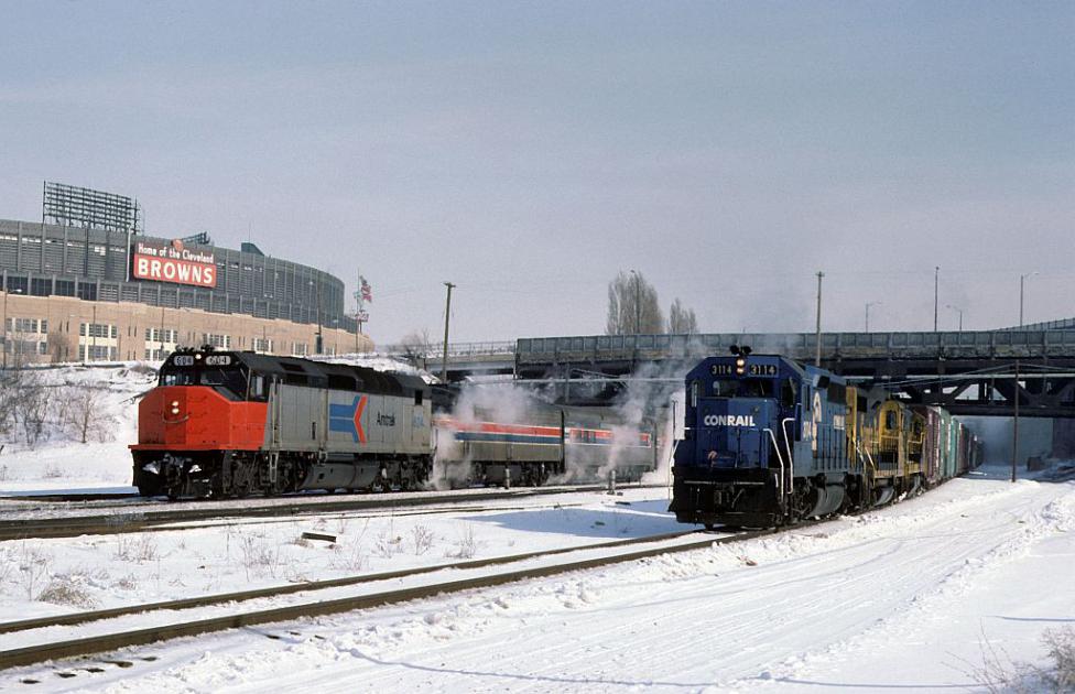 CR 3114 Amtrak Cleveland 02-78 | Conrail Photo Archive