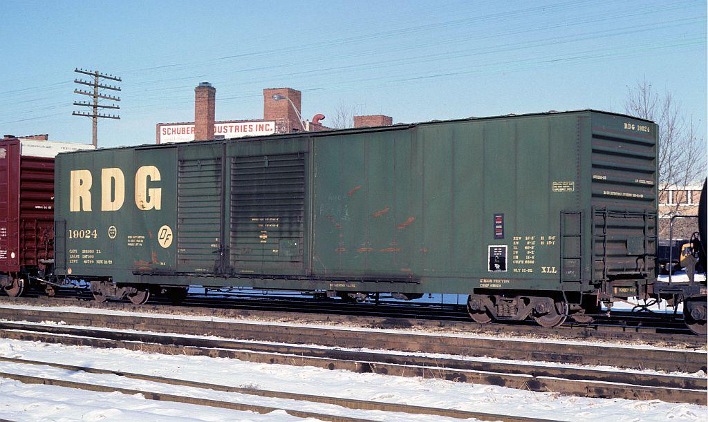 RDG 19024 Reading class XLI boxcar 03-78 | Conrail Photo Archive