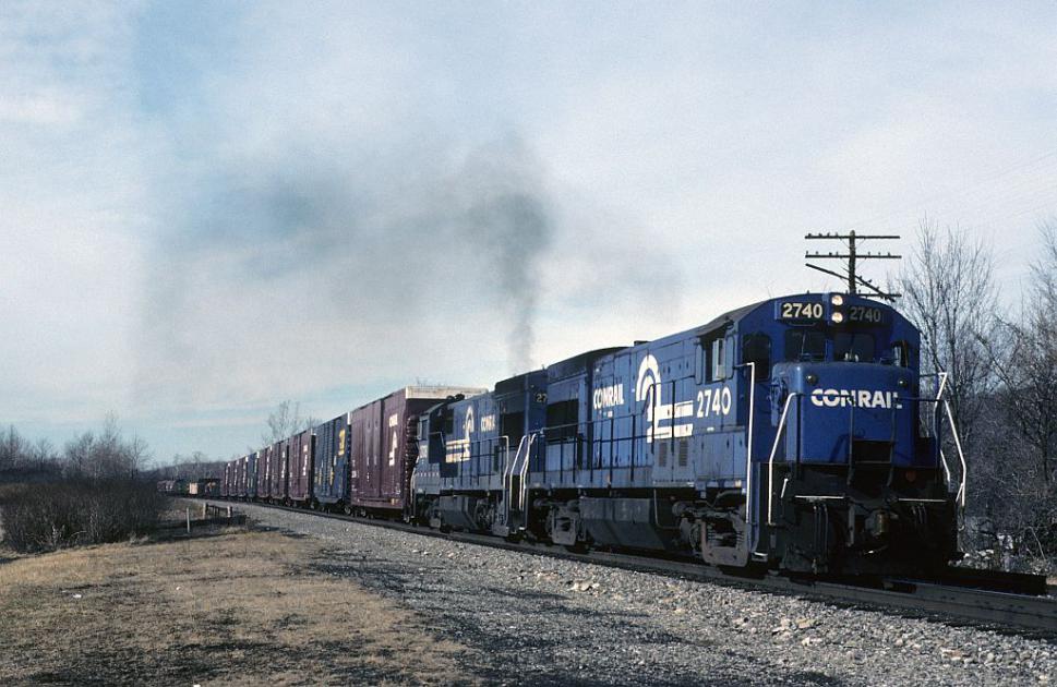 CR 2740 Lowellville, OH 01-28-1989 | Conrail Photo Archive