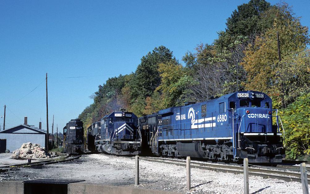 CR 6580 C30-7A Akron 10-94 | Conrail Photo Archive