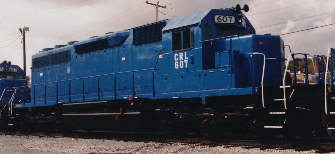 CRL 607 (SD40) | Conrail Photo Archive