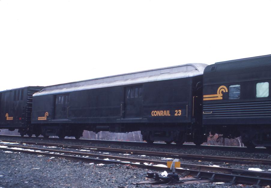 CR 23 in TEST731 at East Brookfield, MA. on 1/25/88. | Conrail Photo ...
