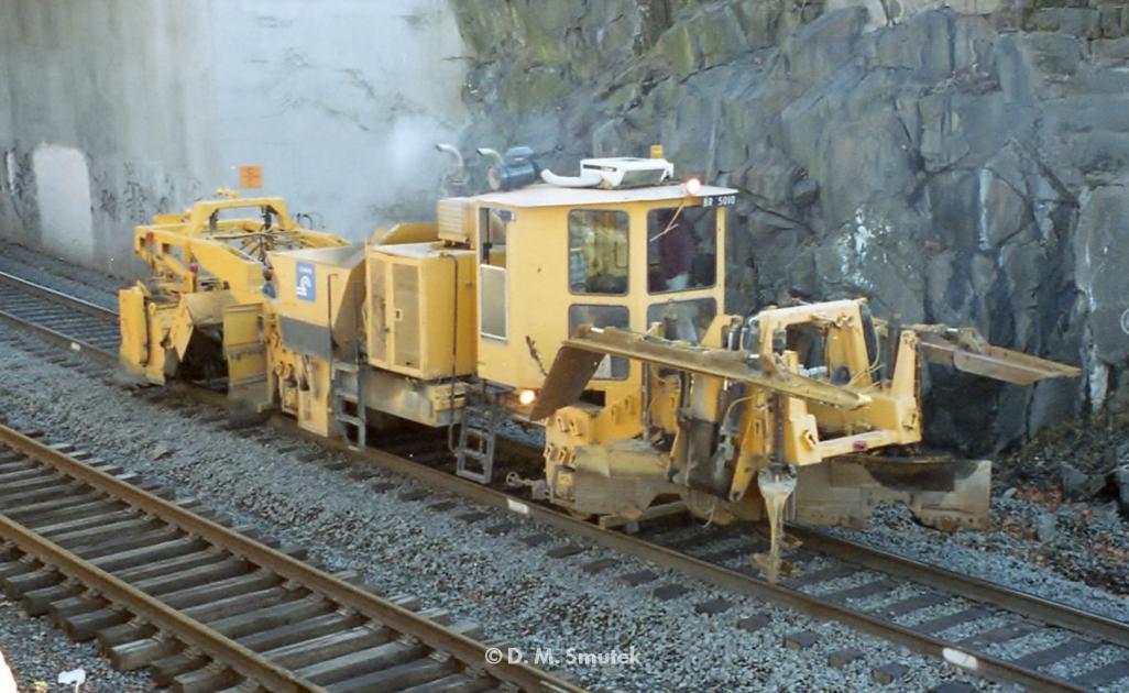CR Ballast Regulator BR 5010 West Nyack, NY December 1998 | Conrail ...