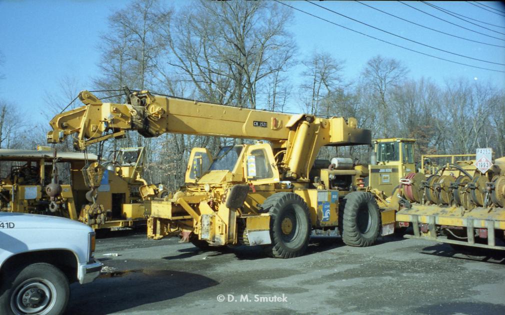 CR Mobile Crane CH 1521 West Nyack, NY December 1998 | Conrail Photo ...