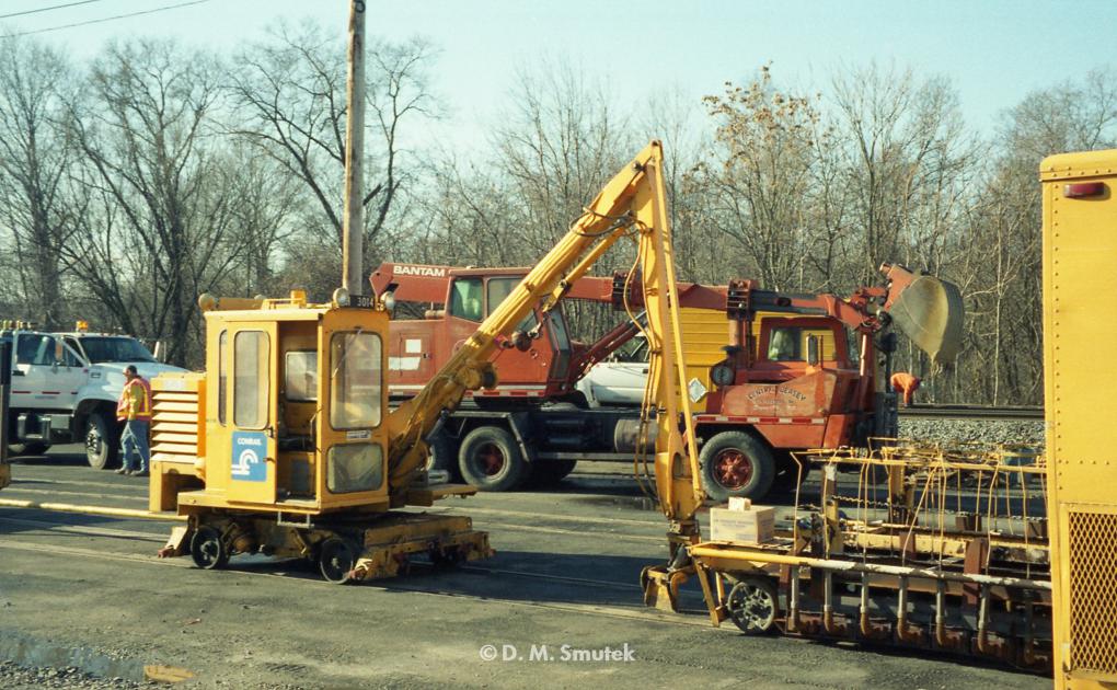 CR Bridge Tie Handler TH 3014 West Nyack, NY December 1998 | Conrail ...