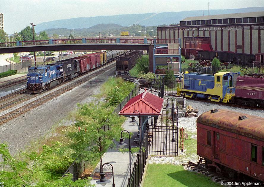 NS 8403 (CR 6202) at Altoona, PA 8/11/2004 | Conrail Photo Archive