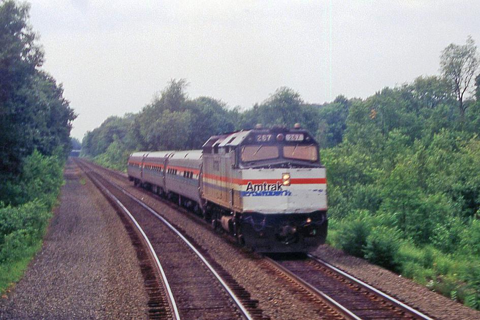 AMTK 267 Charlton MA | Conrail Photo Archive