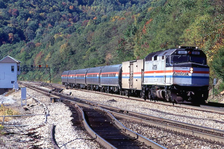AMTK 318 SO Tower | Conrail Photo Archive