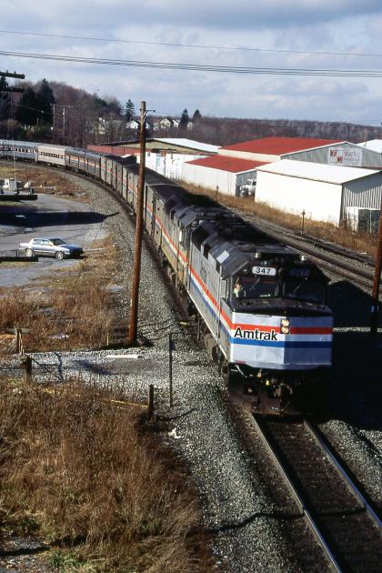 AMTK 347 Gallitzen PA | Conrail Photo Archive