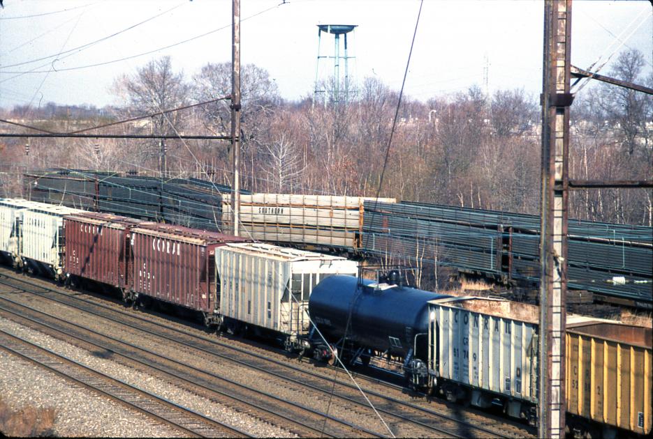 CR. Adams Station, NJ. Derailment. 4/14/81 | Conrail Photo Archive