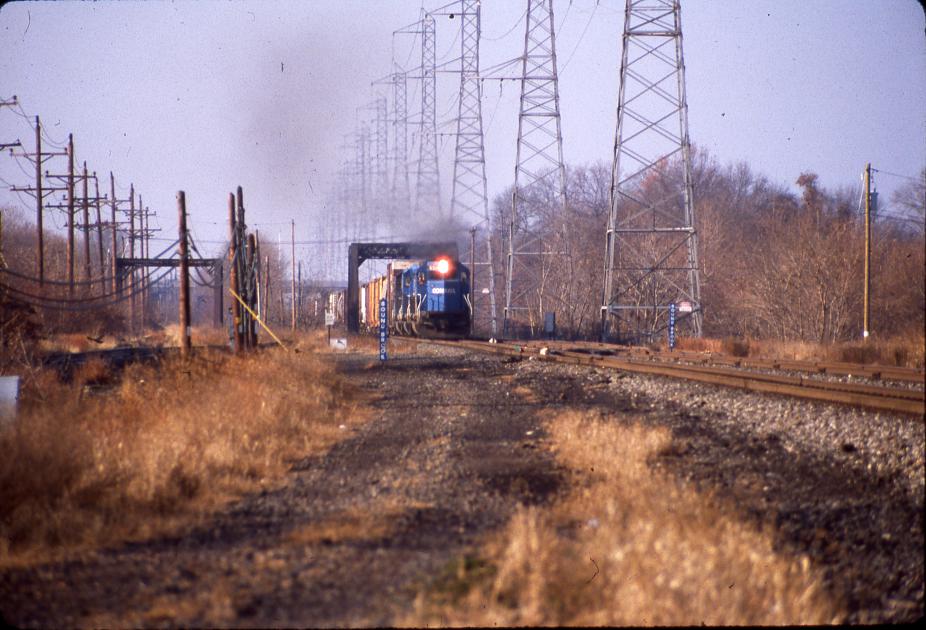 CR Bound Brook, NJ, 11/85 | Conrail Photo Archive