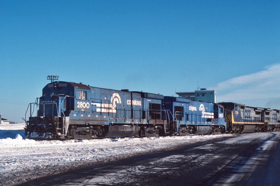 CR 2800 at Selkirk, NY 01/06/96 | Conrail Photo Archive