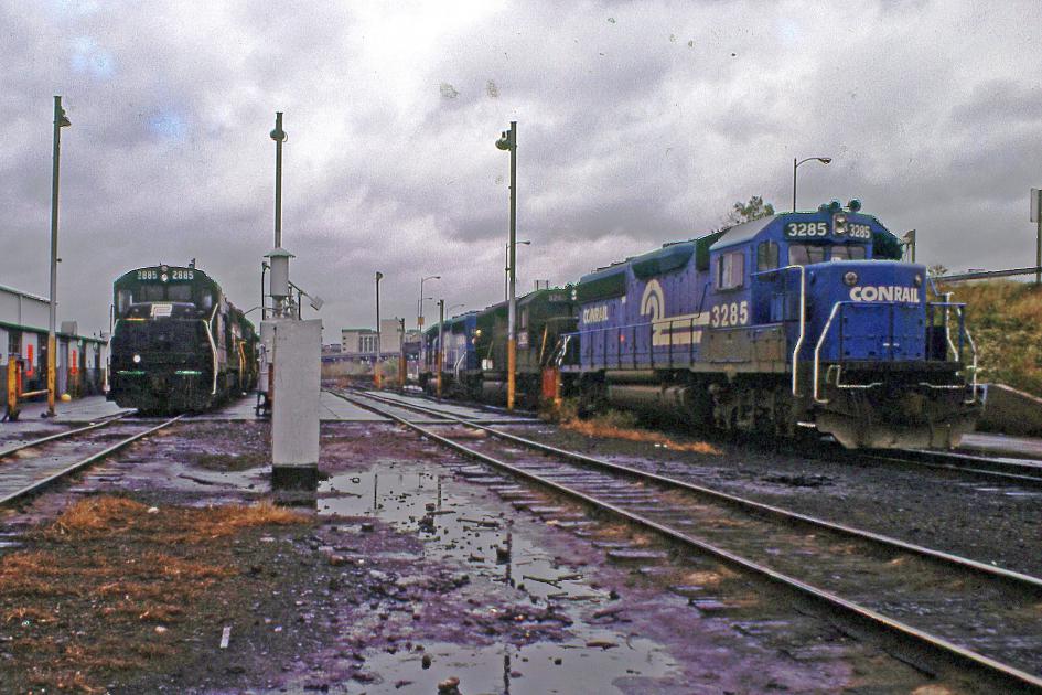 CR 3285 Beacon Park Yard | Conrail Photo Archive
