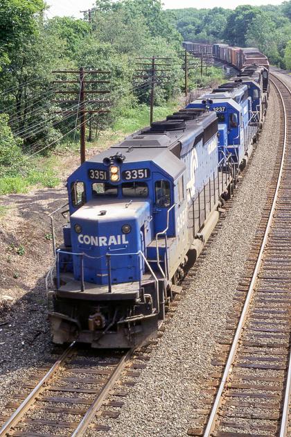 CR 3351 ASHLAND MA | Conrail Photo Archive
