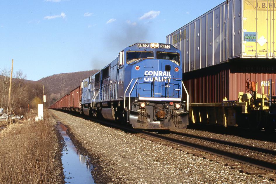 CR 5522 GRAZIERVILLE PA | Conrail Photo Archive