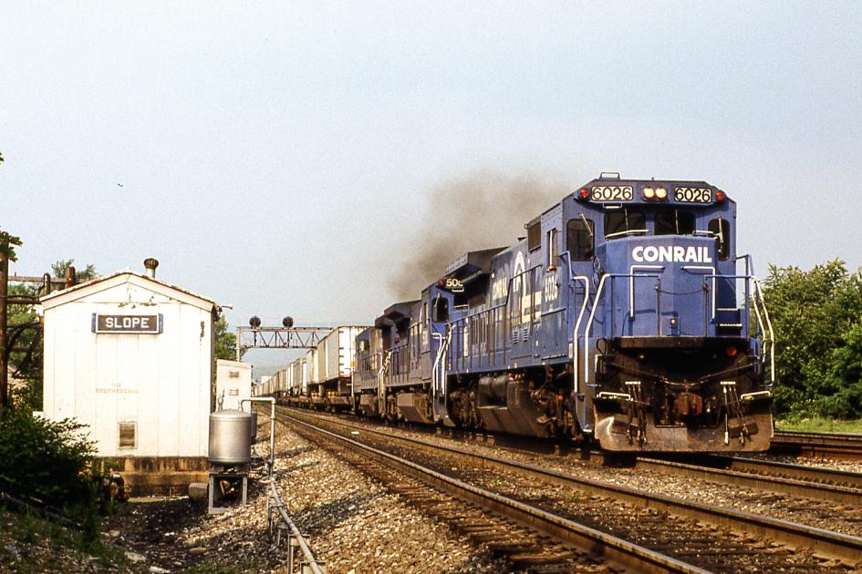 CR 6026 CP SLOPE | Conrail Photo Archive
