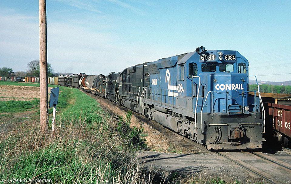 CR 6084 at Muncy, PA 5/5/1979 | Conrail Photo Archive