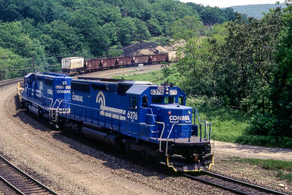 CR 6376 Bennington Curve | Conrail Photo Archive