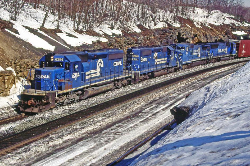 CR 6384 Allegheny Twp PA | Conrail Photo Archive
