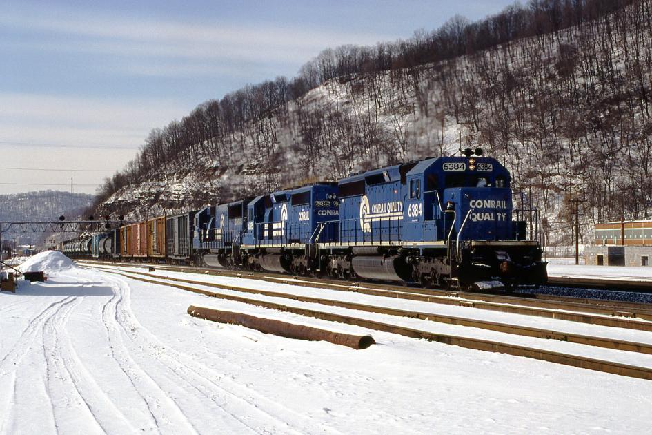 CR 6384 Conemaugh PA | Conrail Photo Archive