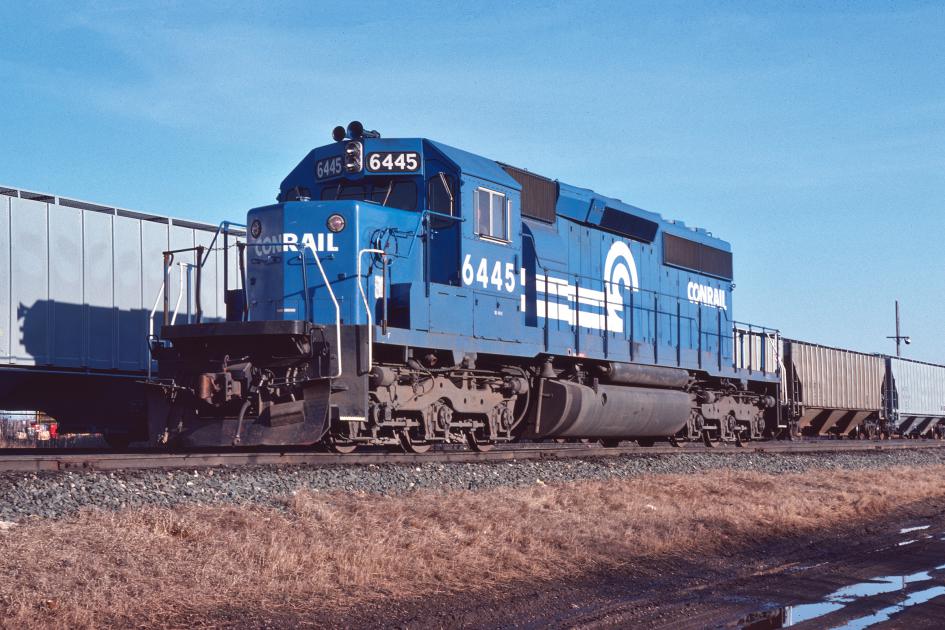 CR 6446 at Fond du Lac, WI 04/1980 | Conrail Photo Archive