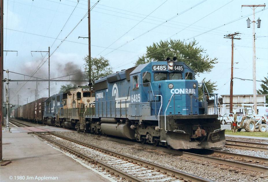 CR 6485 at Aberdeen, MD 7/1/1980 | Conrail Photo Archive