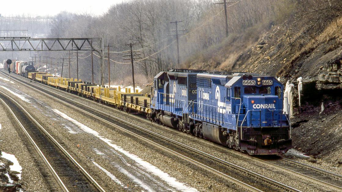 CR 6665 Allegheny Twp PA | Conrail Photo Archive