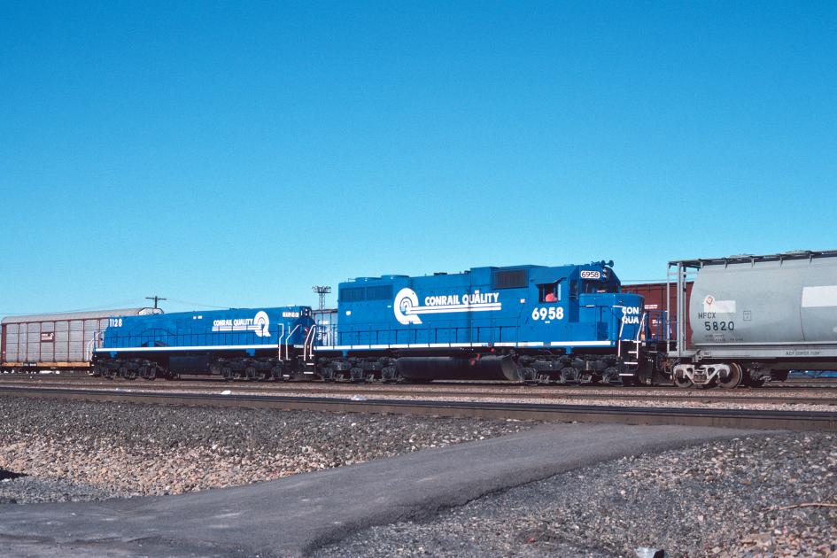CR 6958 at Selkirk, NY 01/28/95 | Conrail Photo Archive