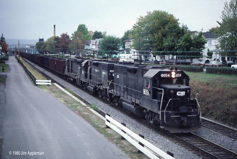 CR 8054 (PC 8054) at Watsontown, PA 10/11/1980 | Conrail Photo Archive