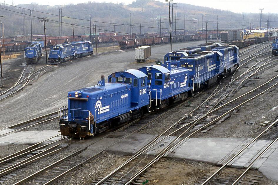 CR 9130 Rose Yard | Conrail Photo Archive