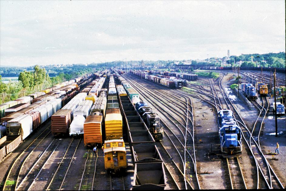 CR Enola west end yards, 7/1984 | Conrail Photo Archive