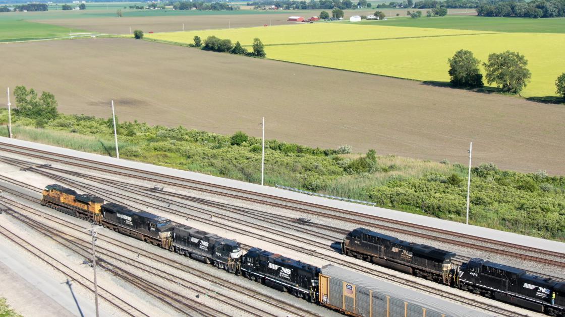 NS 5270 (CR 8060) Bellevue Ohio 6-13-2021 | Conrail Photo Archive
