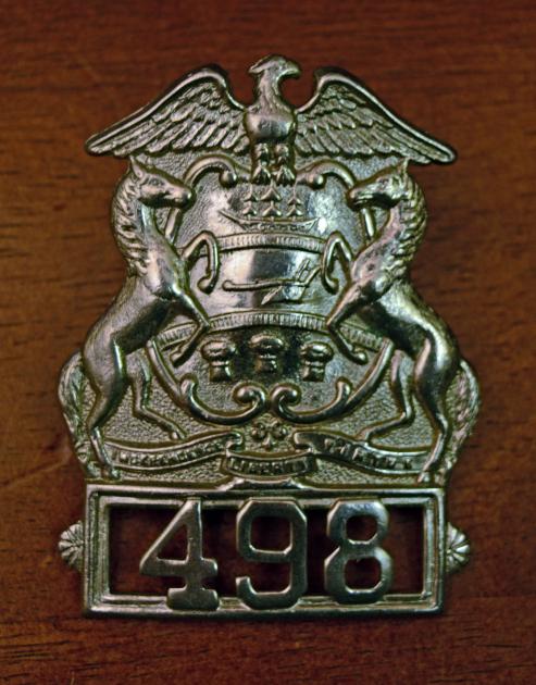 CR Police Uniform Hat Device | Conrail Photo Archive
