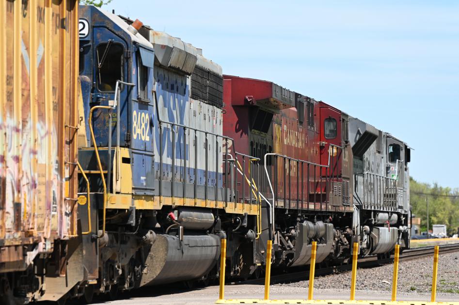 CSXT 8482 (CR 6213) at Wellington Ohio 5-1-21 | Conrail Photo Archive