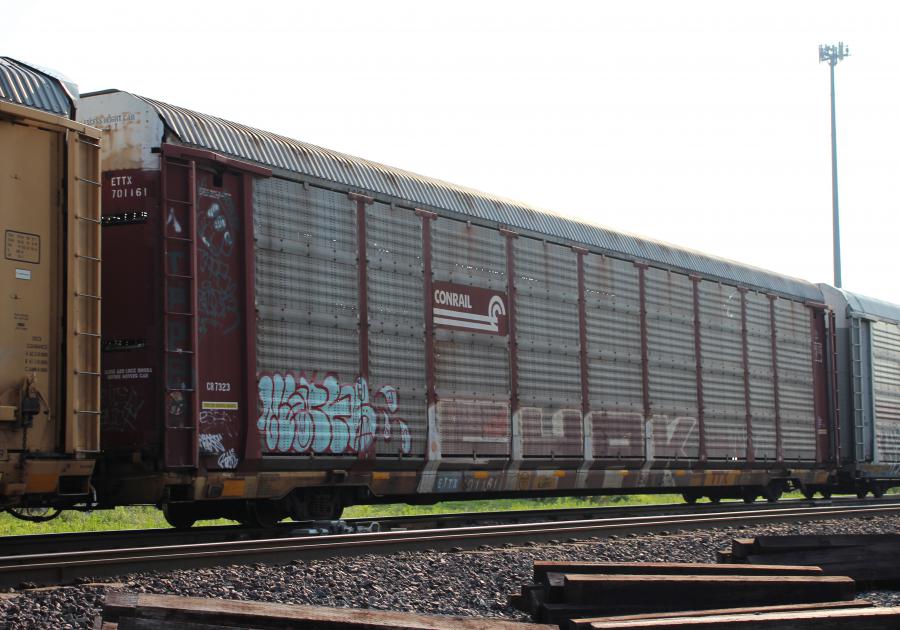 ETTX 701161-Rack class ML3N | Conrail Photo Archive