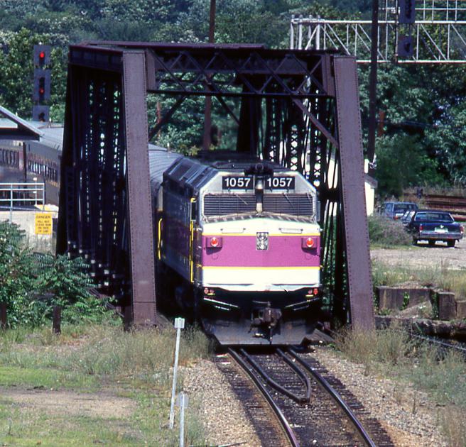 MBTA 1057 Readville MA | Conrail Photo Archive
