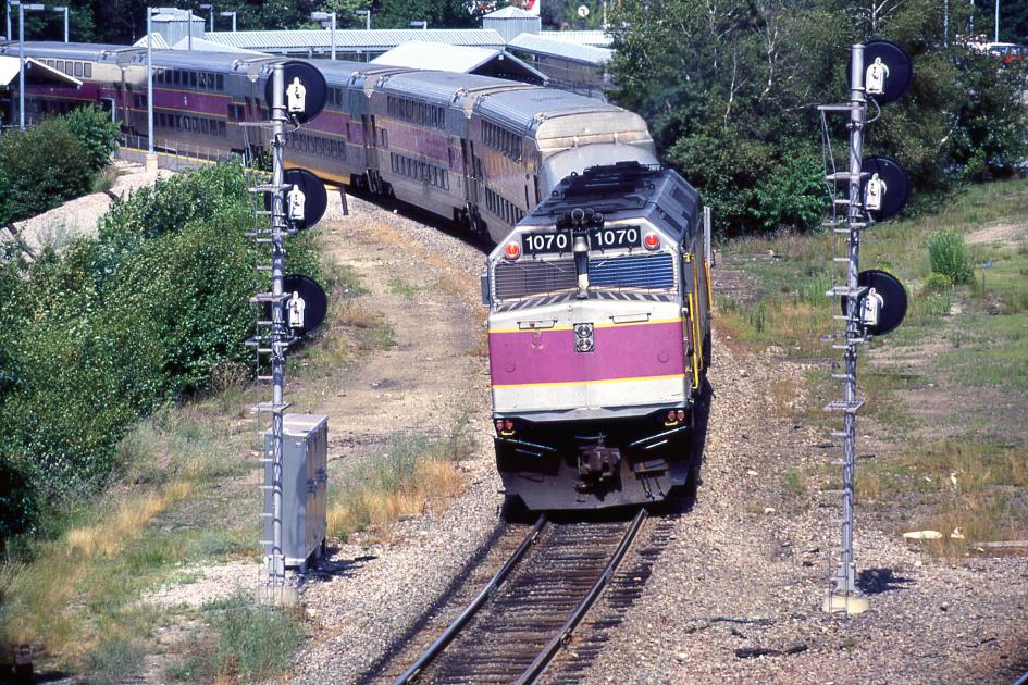 MBTA 1070 Readville MA | Conrail Photo Archive