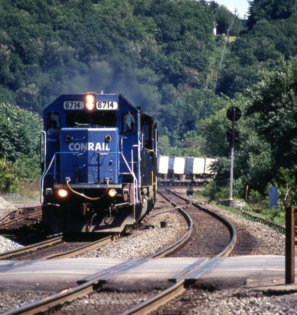NS/PRR 6714 Huntingdon PA | Conrail Photo Archive
