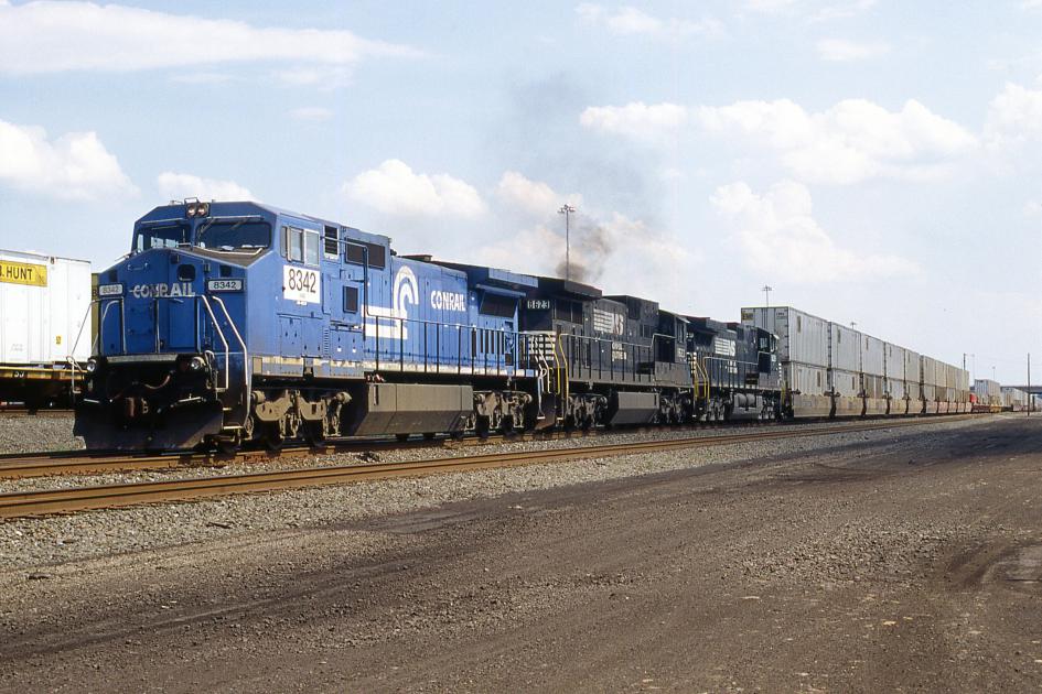 NS 6342 Harrisburg PA | Conrail Photo Archive